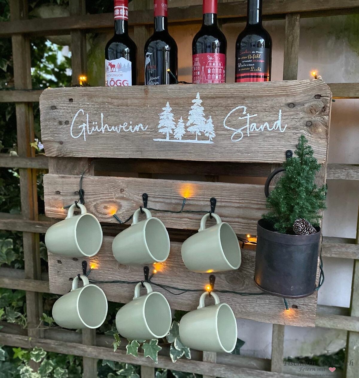 Glühweinparty Im Garten